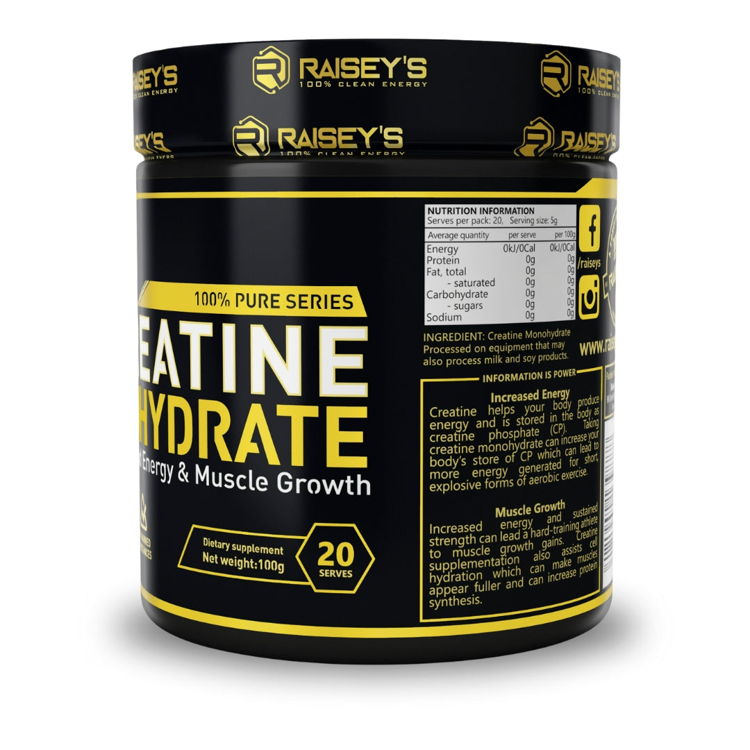 Creatine Monohydrate Pure | Raisey's Original – Raiseys Natural ...