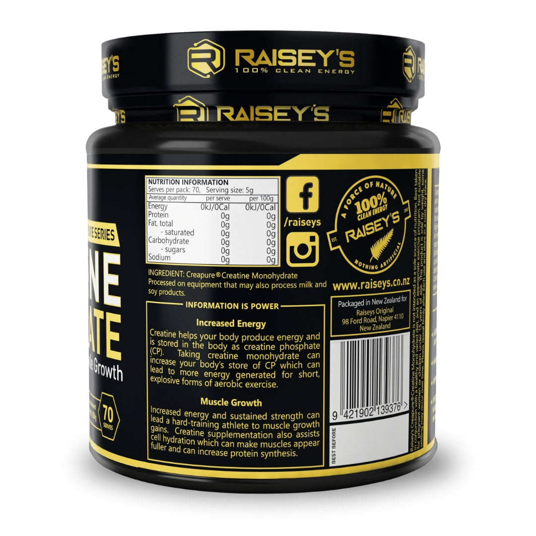 Creatine Monohydrate Pure | Raisey's Original – Raiseys Natural ...